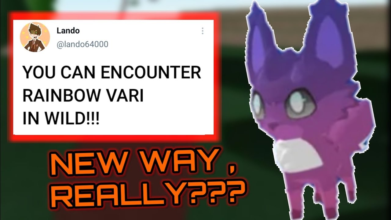 Rainbow VARI Hunting Event Starting Tomorrow??? - Roblox Loomian Legacy ...