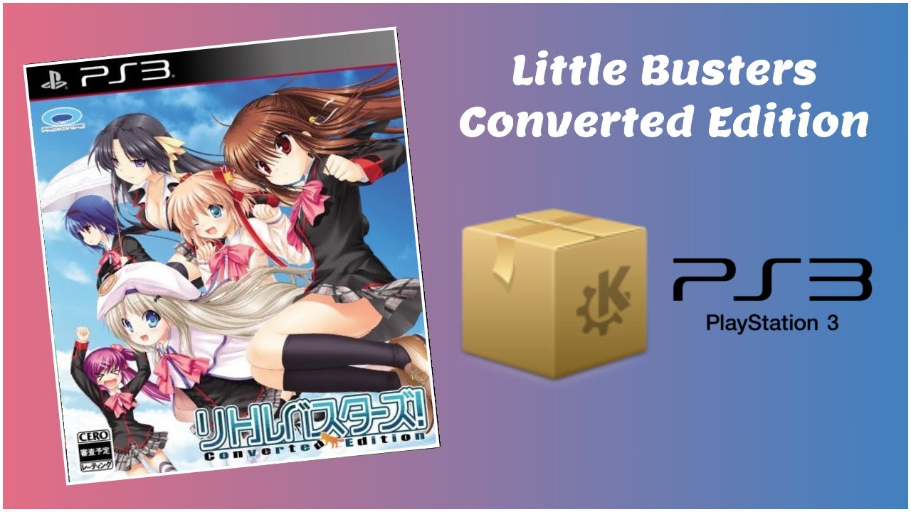 Little Busters Converted Edition PKG PS3 - YouTube