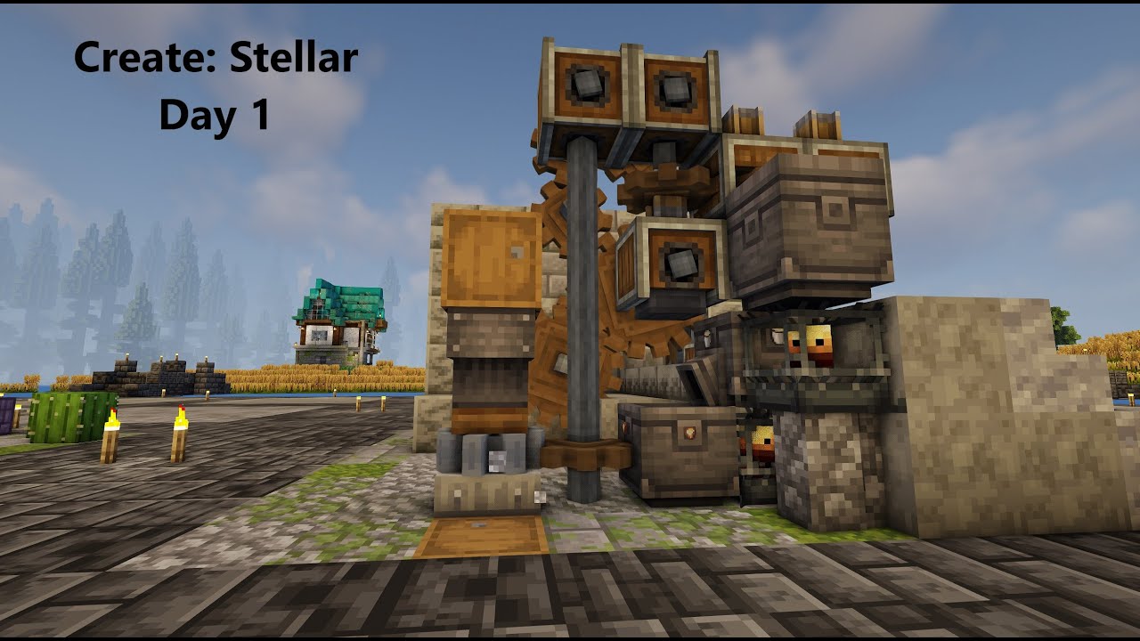 Create: Stellar .:. Minecraft .:. Day 1 - YouTube
