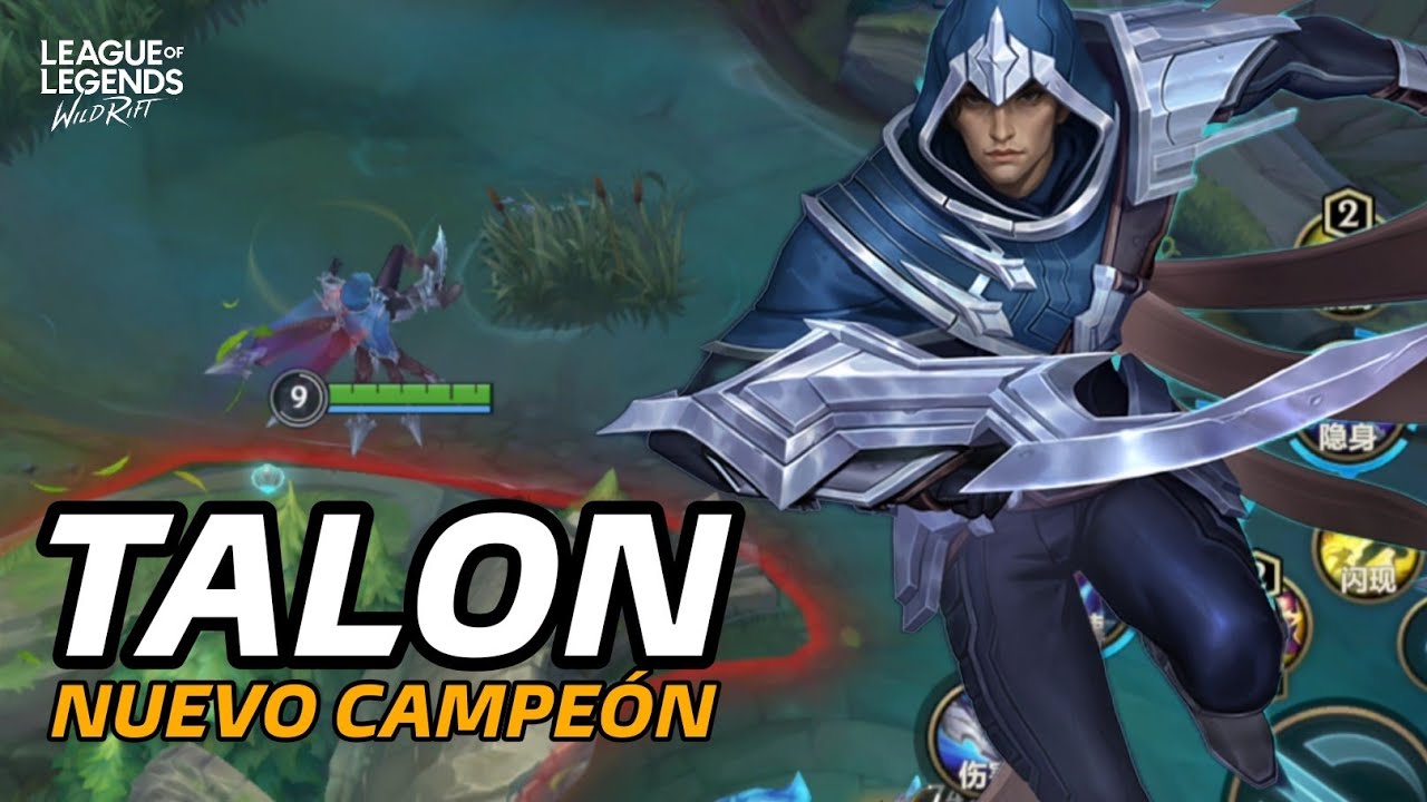 NUEVO CAMPEÓN TALON: HABILIDADES Y JUGABILIDAD - ANÁLISIS COMPLETO ...