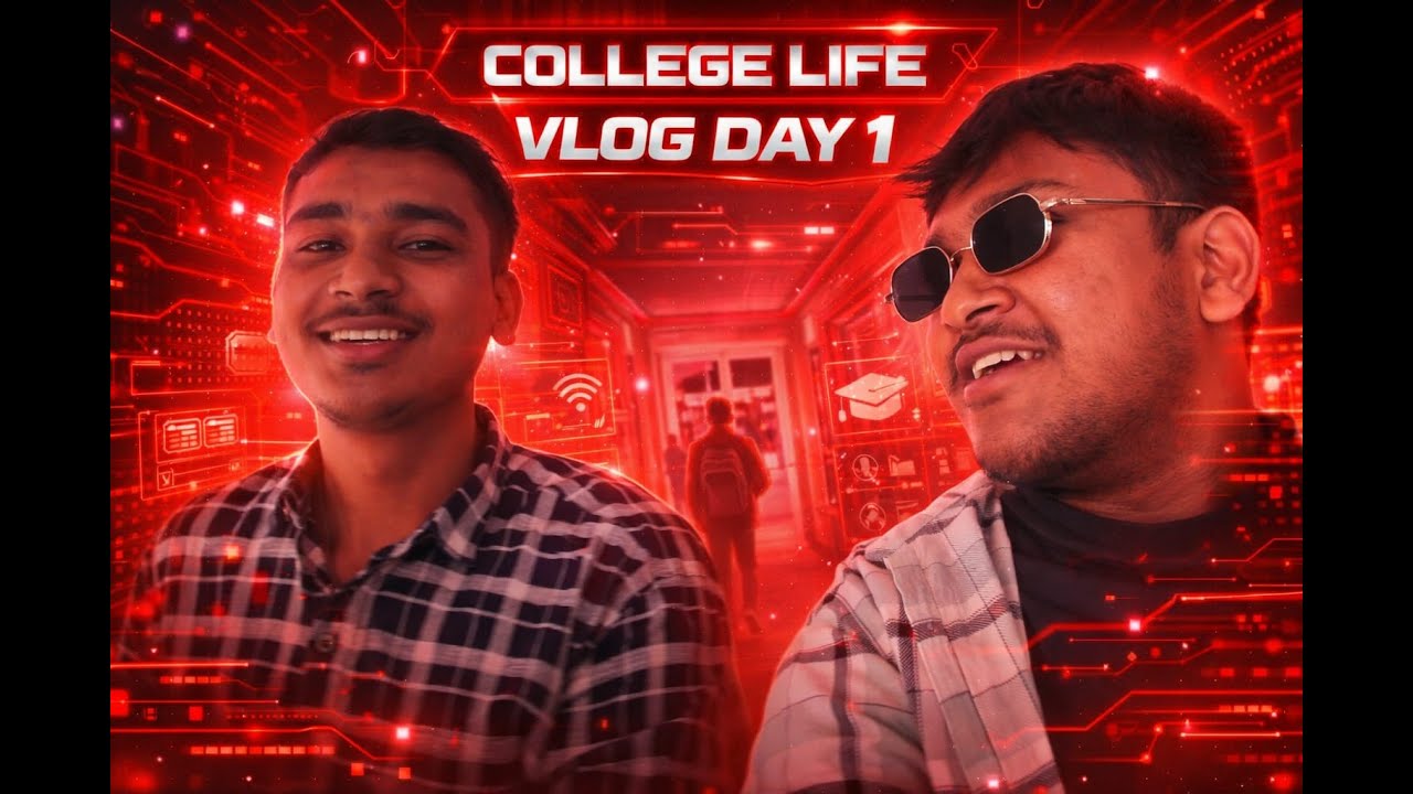 College Life Vlog Day 1 | First Day In College | New Friends & New ...