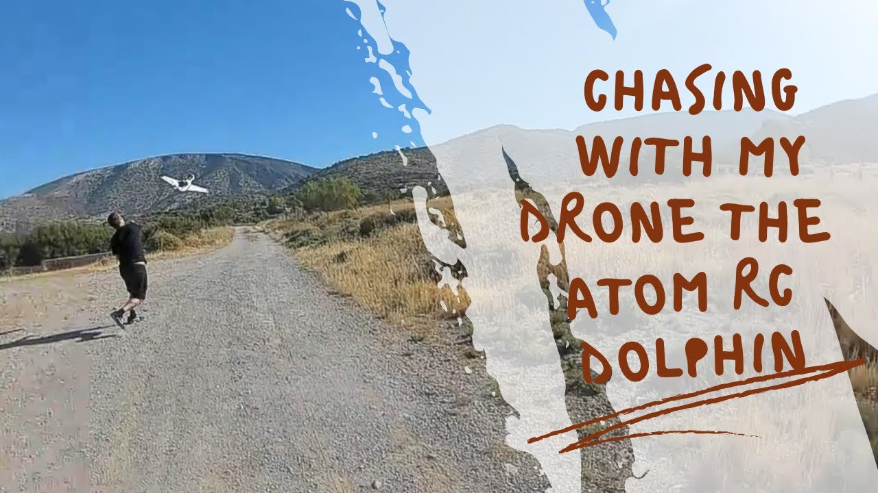 Atomrc Dolphin FPV RC Plane Fixed Wing cruizing - YouTube