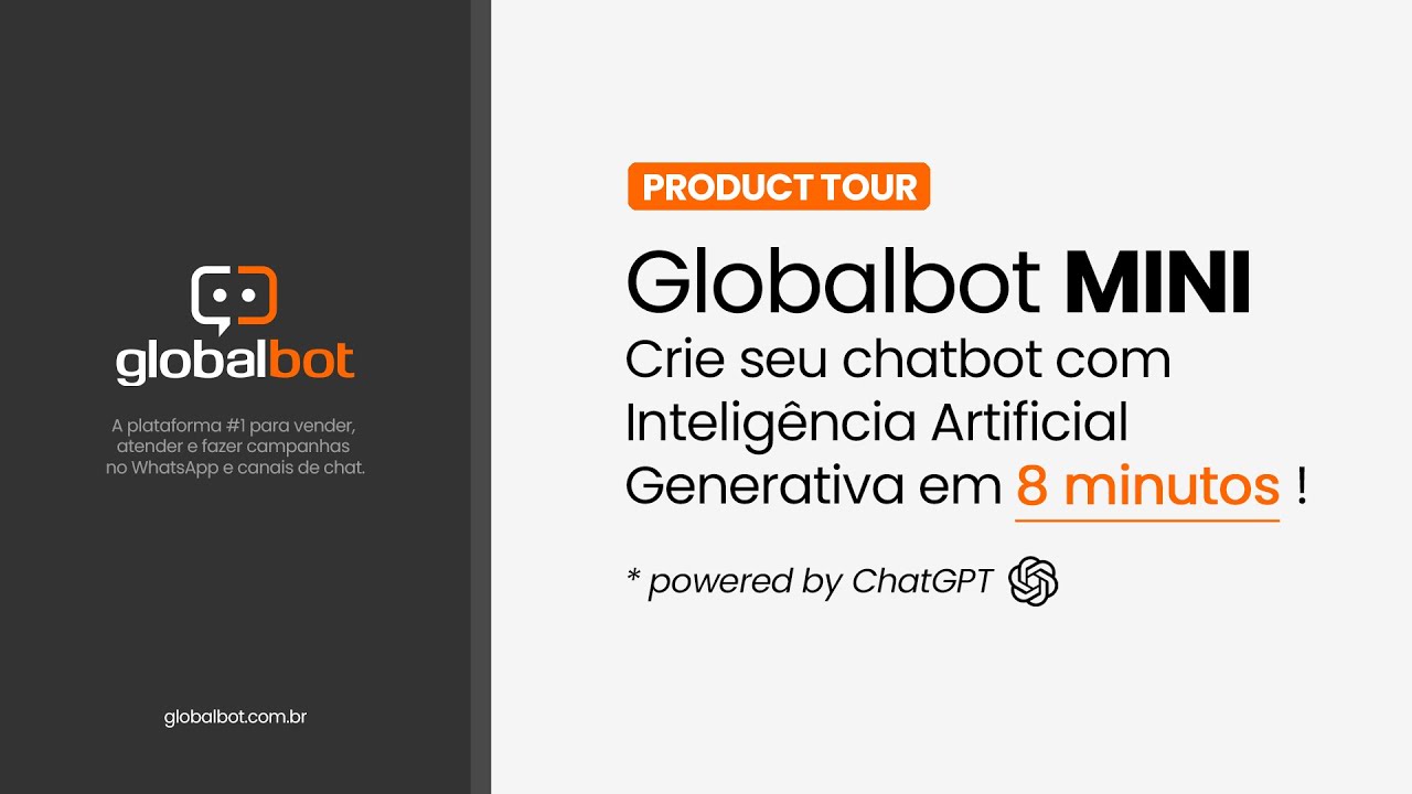 Globalbot MINI - Chatbot com IA Generativa do ChatGPT - YouTube