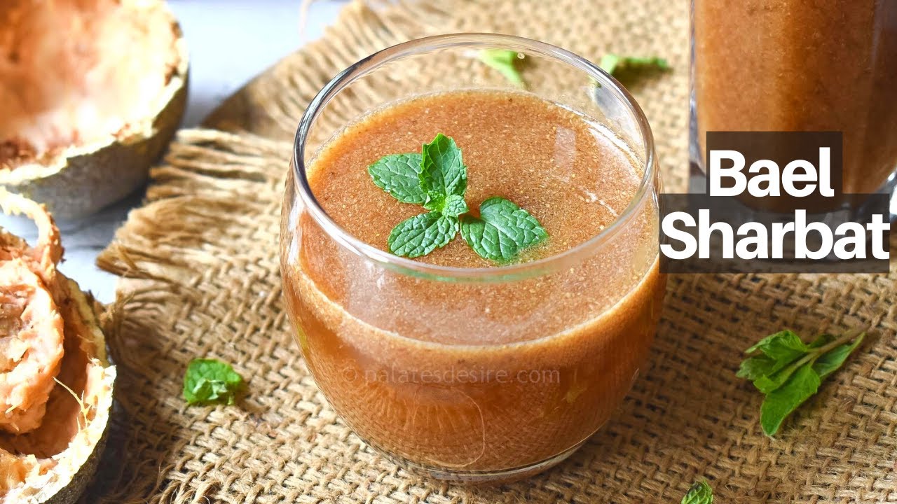 Summer Drink Bael Sharbat Recipe @Palate's Desire - YouTube