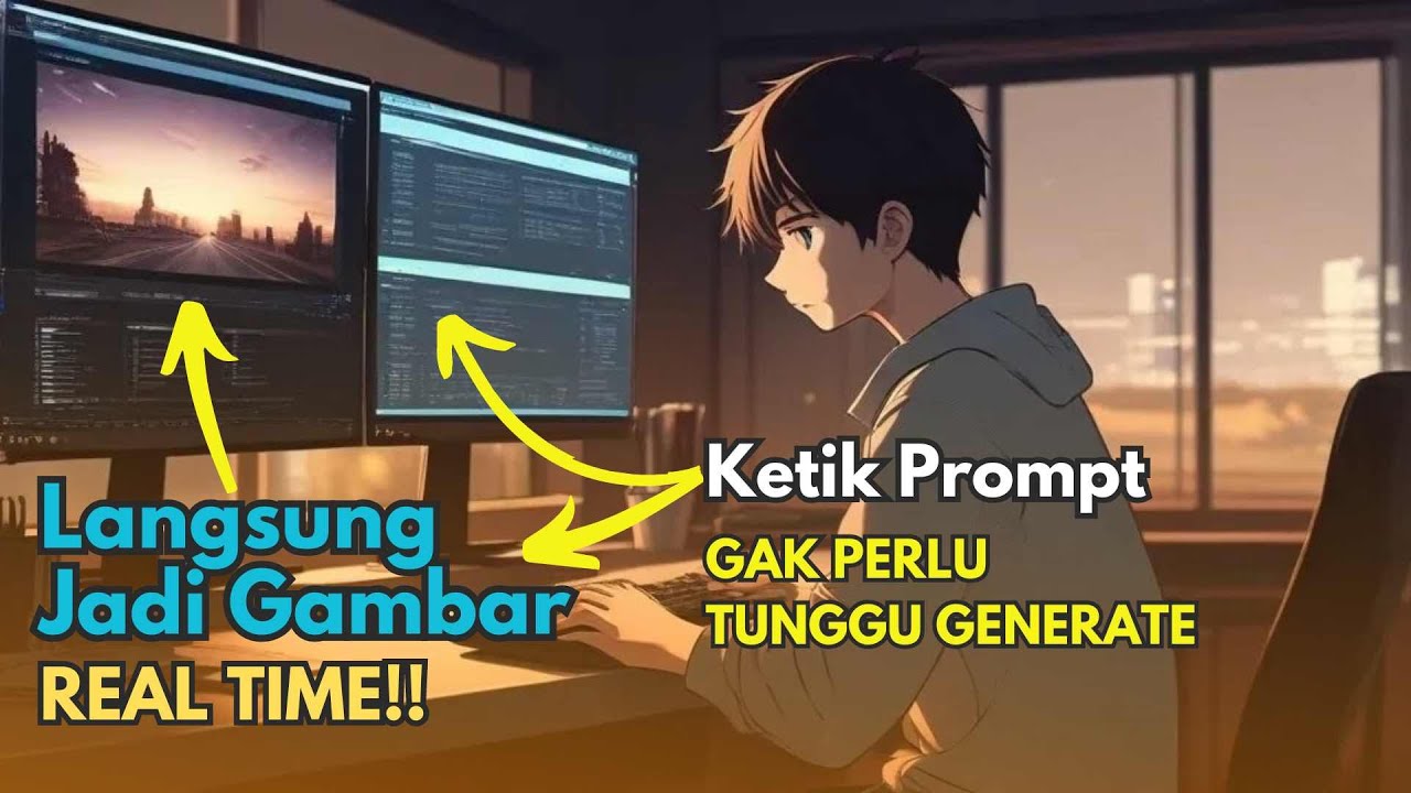 AI Text To Image yang bisa Buat gambar dari Teks secara REAL TIME ...