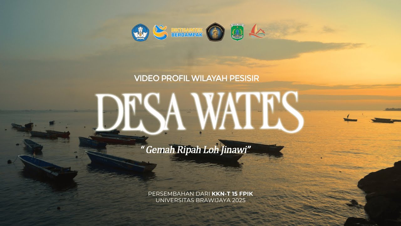 VIDEO PROFIL WILAYAH PESISIR - DESA WATES, KEC. LEKOK, KAB. PASURUAN ...