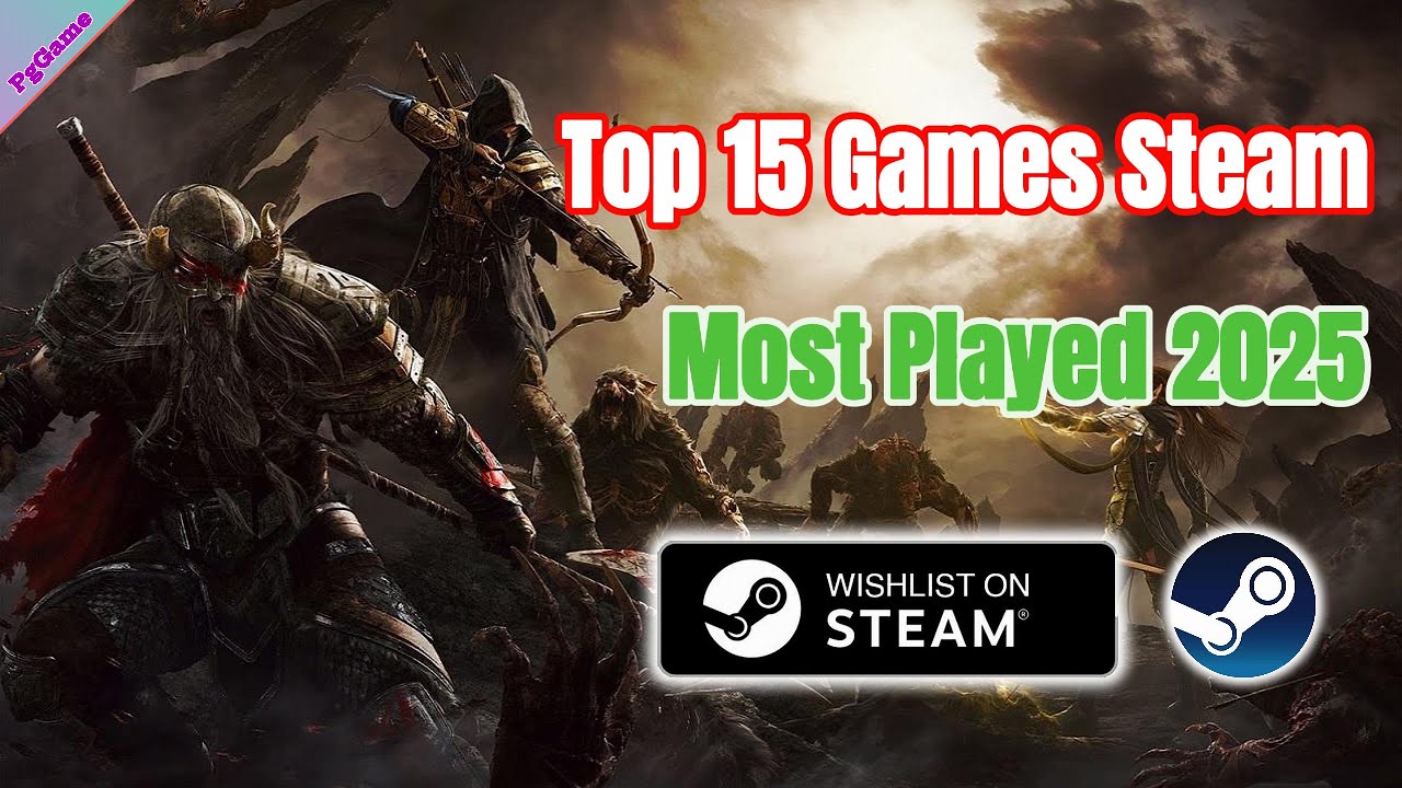 Top 15 Most Played Steam Games in 2025 – What Everyone’s Playing Right ...