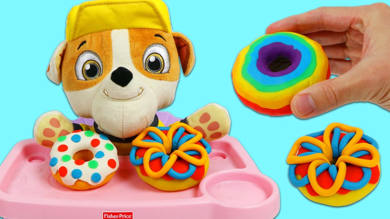 Rubble Has A Crazy Sweet Tooth! Let's Make Donuts! - YouTube
