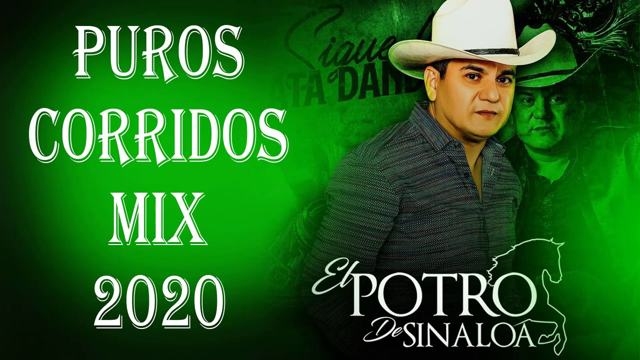 PUROS CORRIDOS MIX 2020 - El Potro De Sinaloa - YouTube