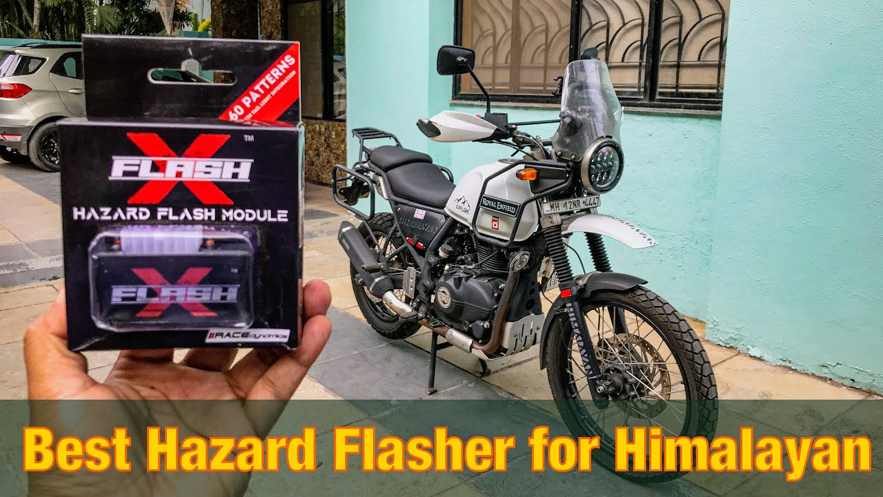 FlashX For Royal Enfield Himalayan | Hazard Flash Module | Race ...