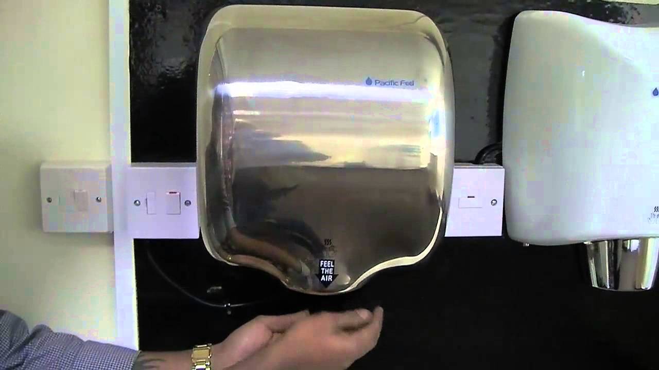 Extreme XL Hand Dryer Video Demonstration - Pacific Feel - YouTube