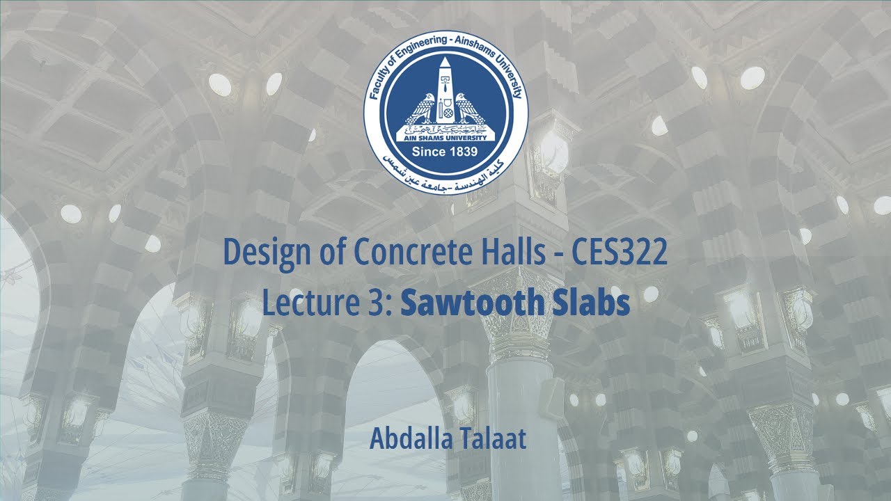 3. Sawtooth Slabs - YouTube