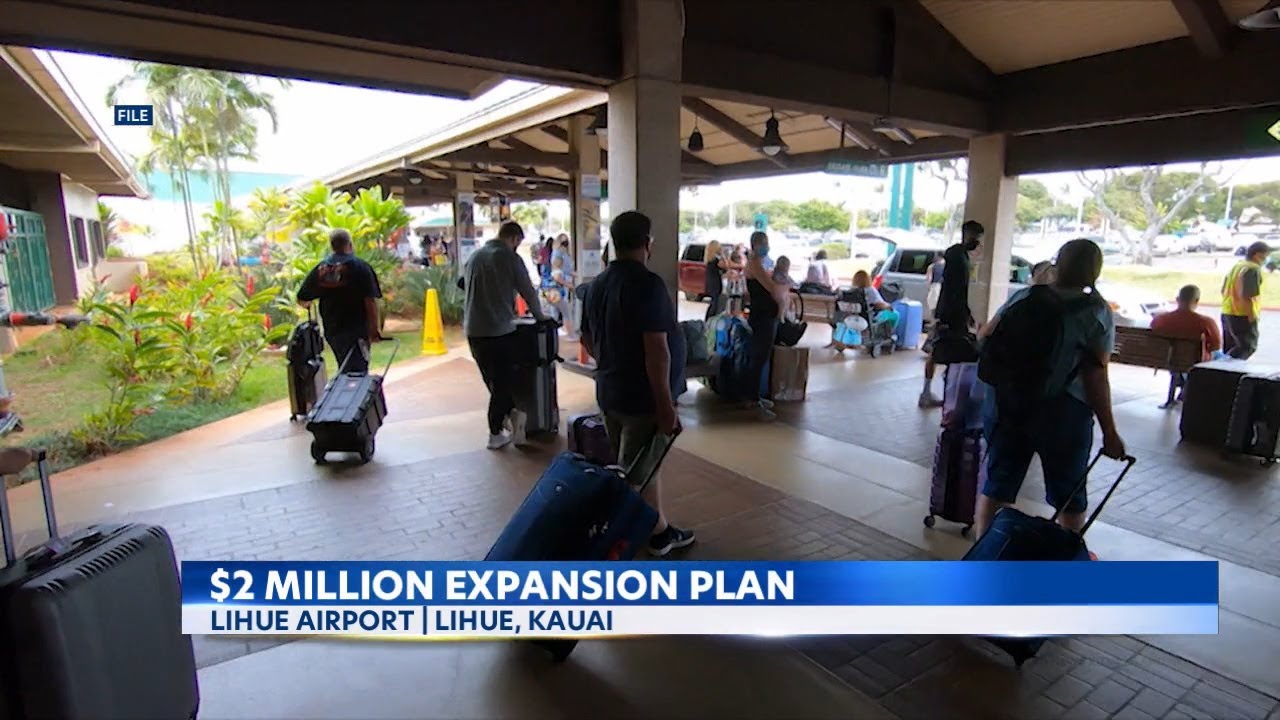 $2 million expansion plan for Lihue Airport - YouTube
