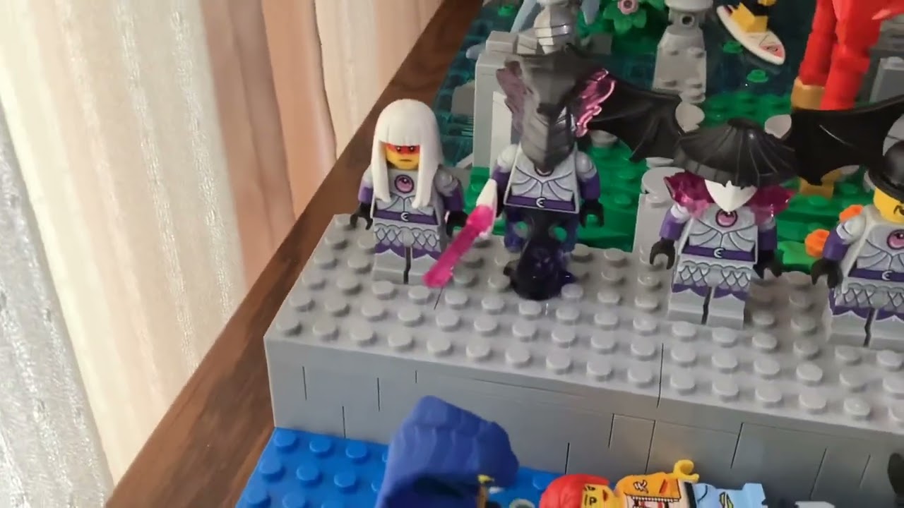 Lego Ninjago Crystalized Custom Council of the Crystal King - YouTube