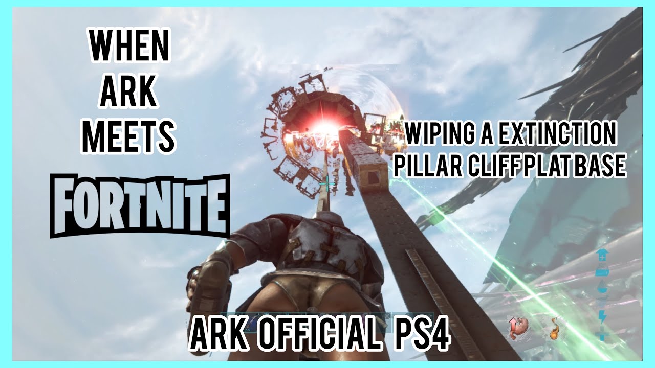 Ark Official PvP | Wiping a extinction base with an unusual way - YouTube