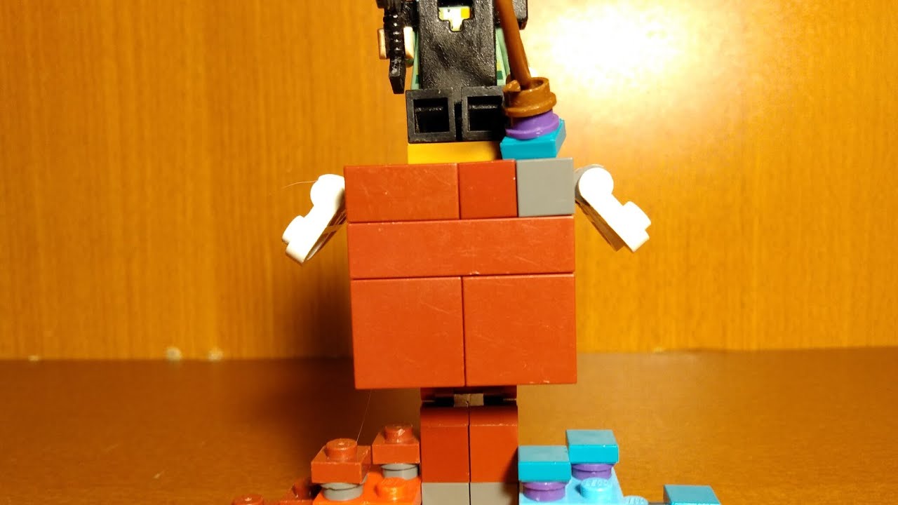 Lego Minecraft Strider MOC - YouTube