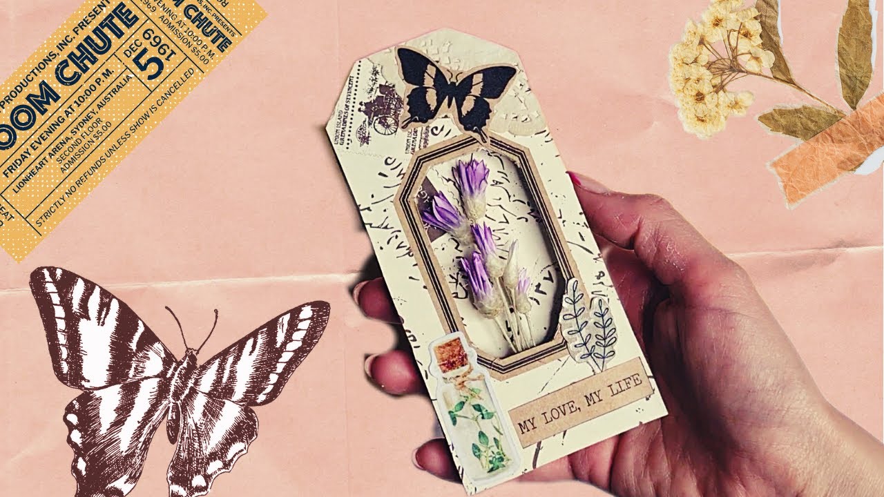 Easiest way to make 3D postcards -handmade greeting card - 3D cards ...