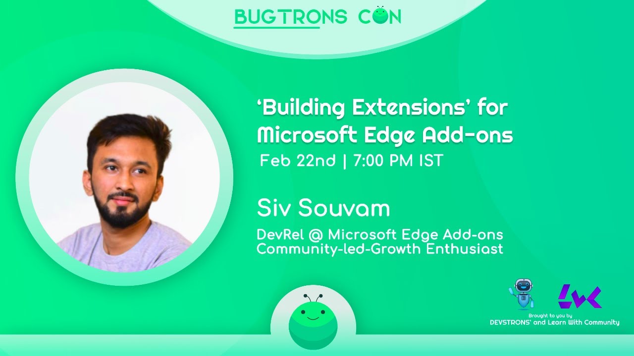 'Building Extensions' for Microsoft Edge Add-ons - YouTube