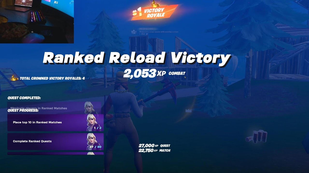 Fortnite Ranked Reload Victory - YouTube