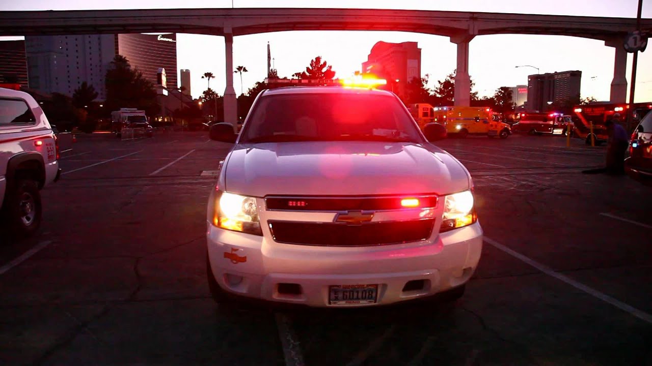 NLVFD Battalion 5 Fire Chief SUV Walk Around Code 3 - YouTube
