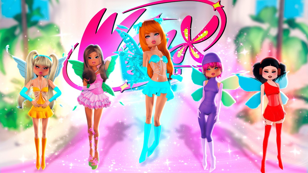 BUYING Custom WINX CLUB Theme in Dress to Impress! - YouTube
