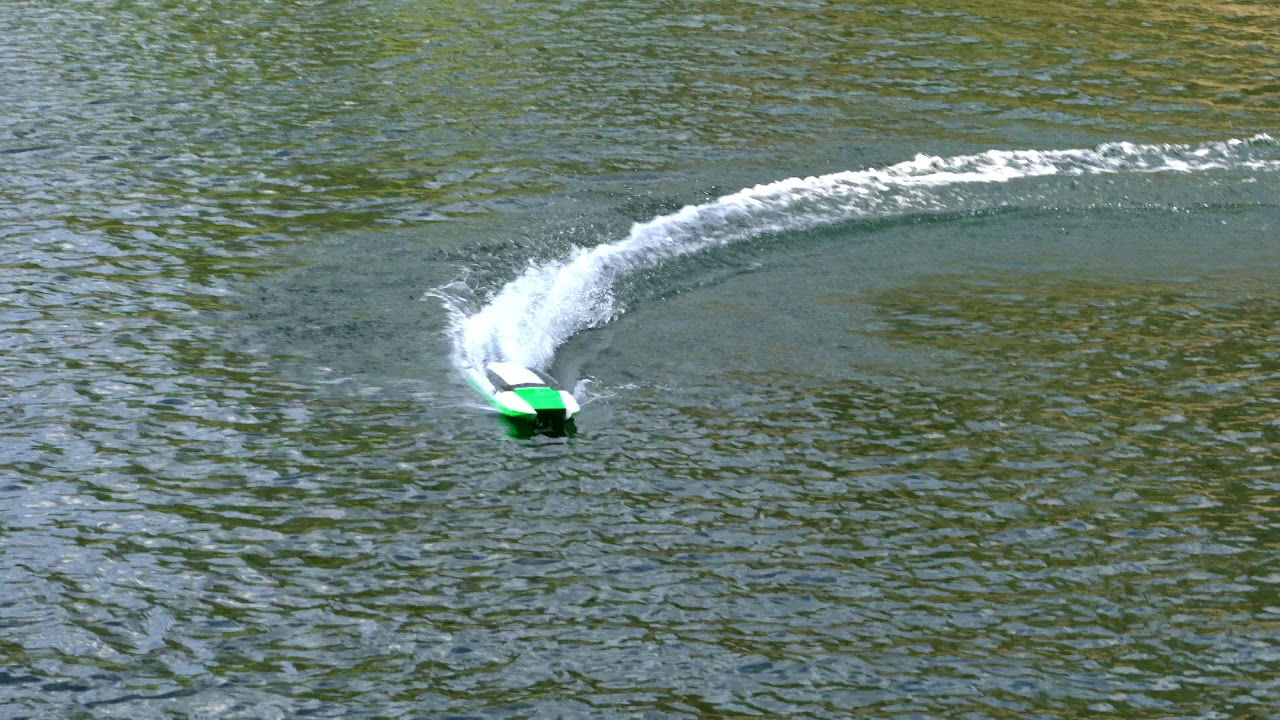 3d printed rc speedboat - YouTube
