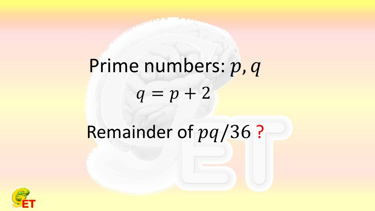 Remainder calculation. 【Fun Math, 8th grade – 4】 - YouTube