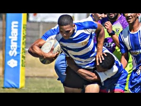 Coburn Klaasen rugby highlights - Big hitting inside centre - YouTube