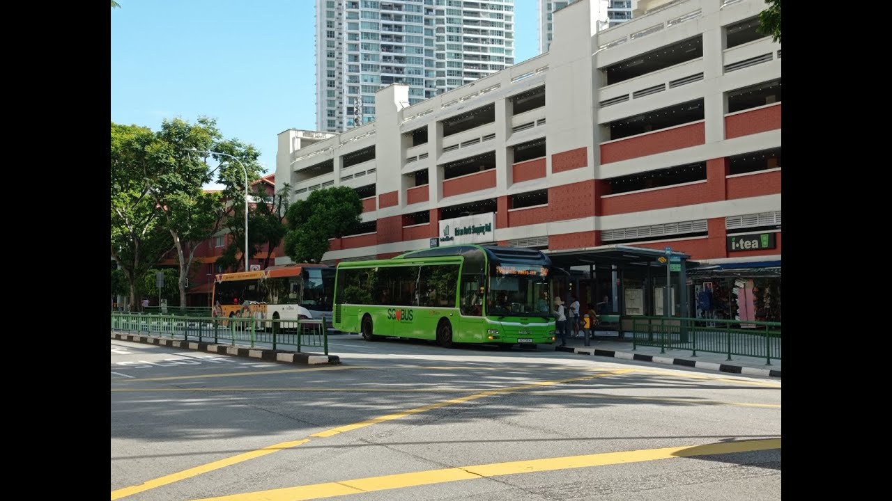 SG1713H Euro 5 MAN NL323F A22 (Batch 3) Service 54 - YouTube