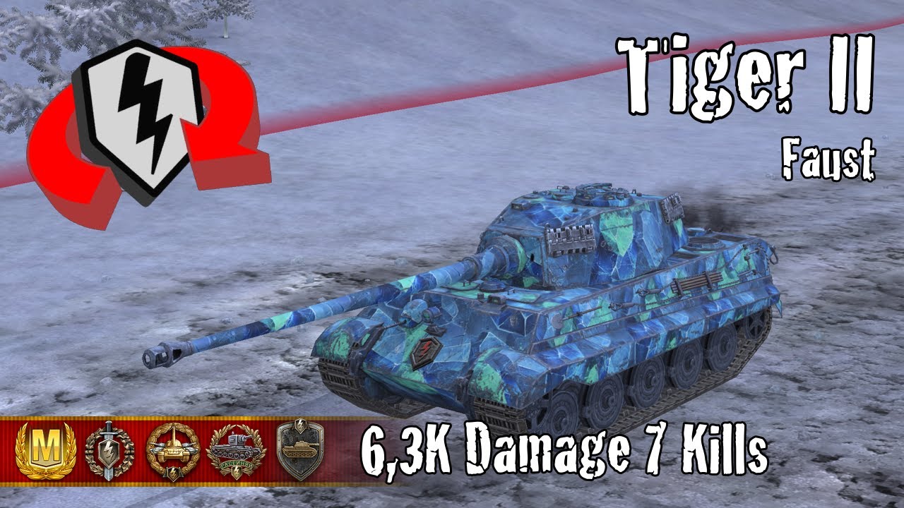 Tiger II | 6,3K Damage 7 Kills | WoT Blitz Replays - YouTube