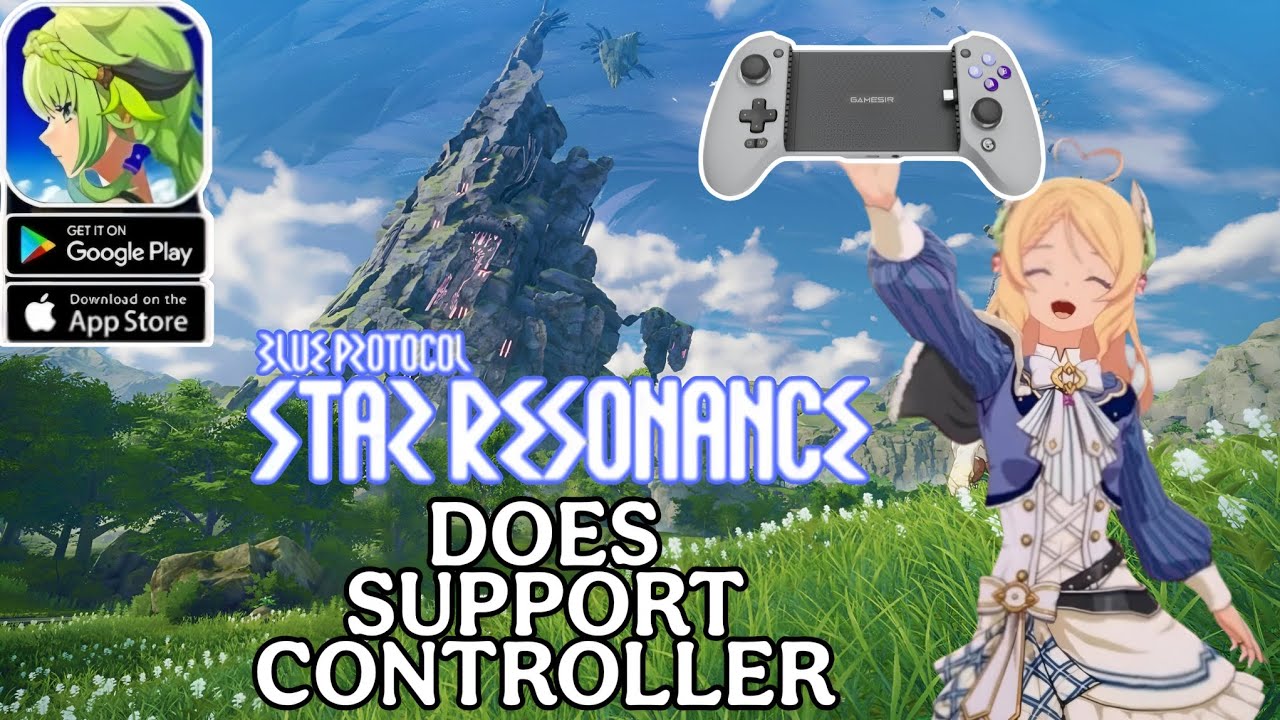 Blue Protocol Star Resonance Mobile Controller Gameplay Walkthrough ...