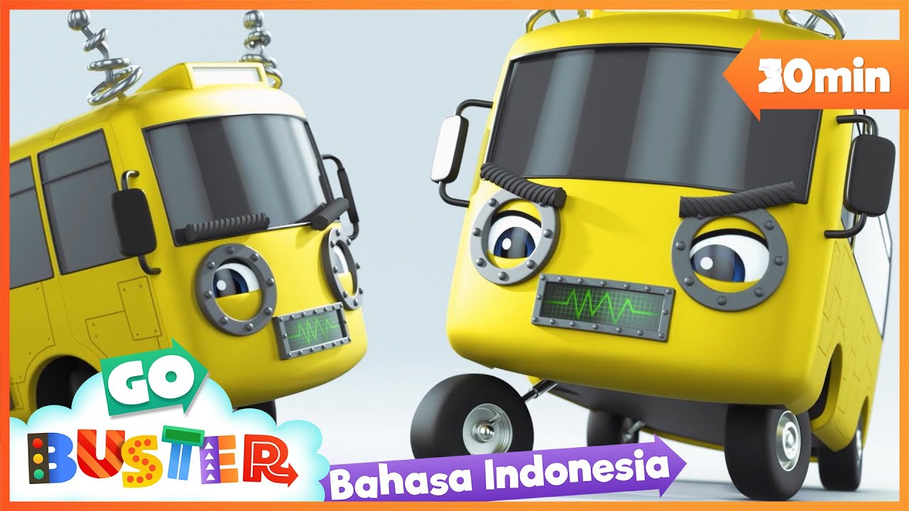 Buster Menjadi Robot | Go Buster Indonesia | Kartun Populer Anak-anak | Si Bis Kuning - YouTube
