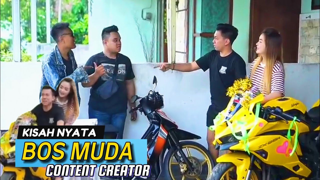 KISAH NYATA BOS MUDA MENJADI KONTEN CREATOR, BOS MUDA DAPAT HADIAH ...