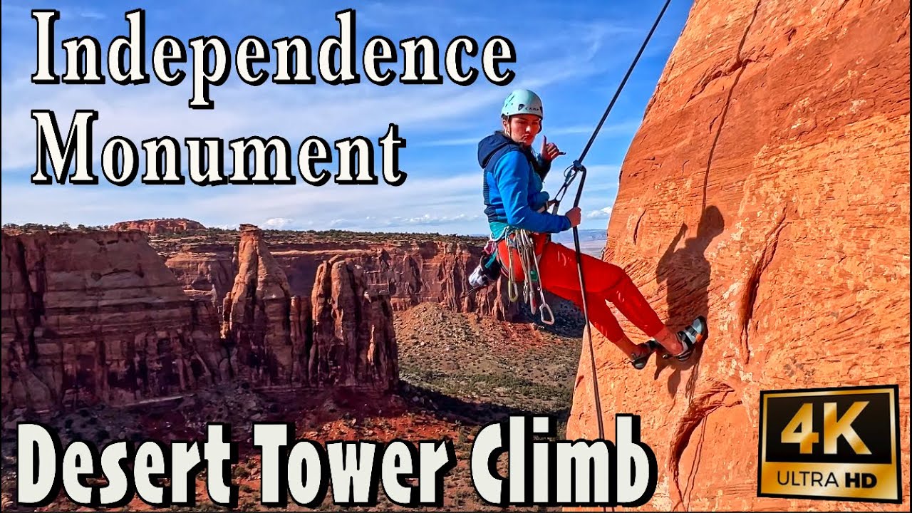 Colorado Epic Tower Climb 5.8+, Independence Monument, Grand Junction ...