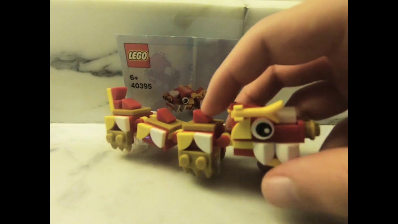 LEGO: 40395 Custom Lego Dragon (Watch Out headphone users for the Intro ...