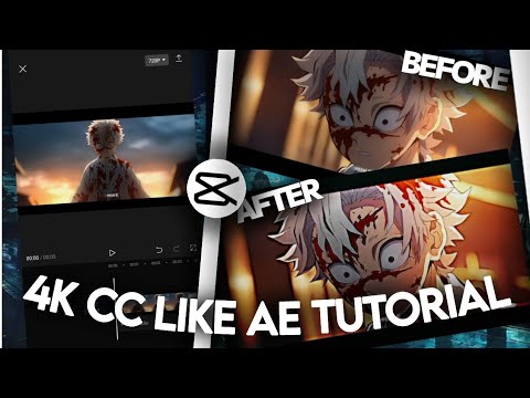 How to have 4k CC like AE in Capcut. | Capcut 4k Quality and CC Tutorial. (No CapCut Pro) - YouTube
