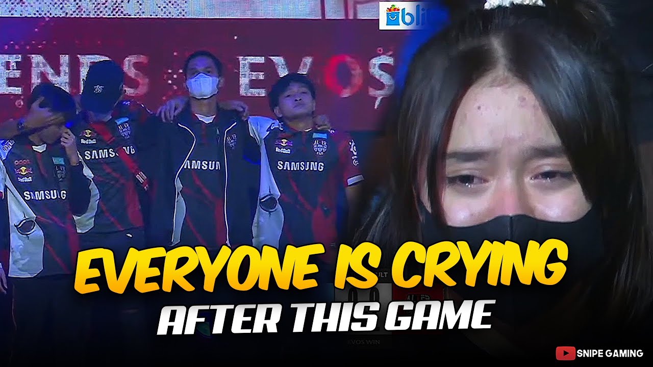 EVERYONE IS CRYING AFTER THIS GAME...THIS IS WHAT HAPPENED 😢 - YouTube