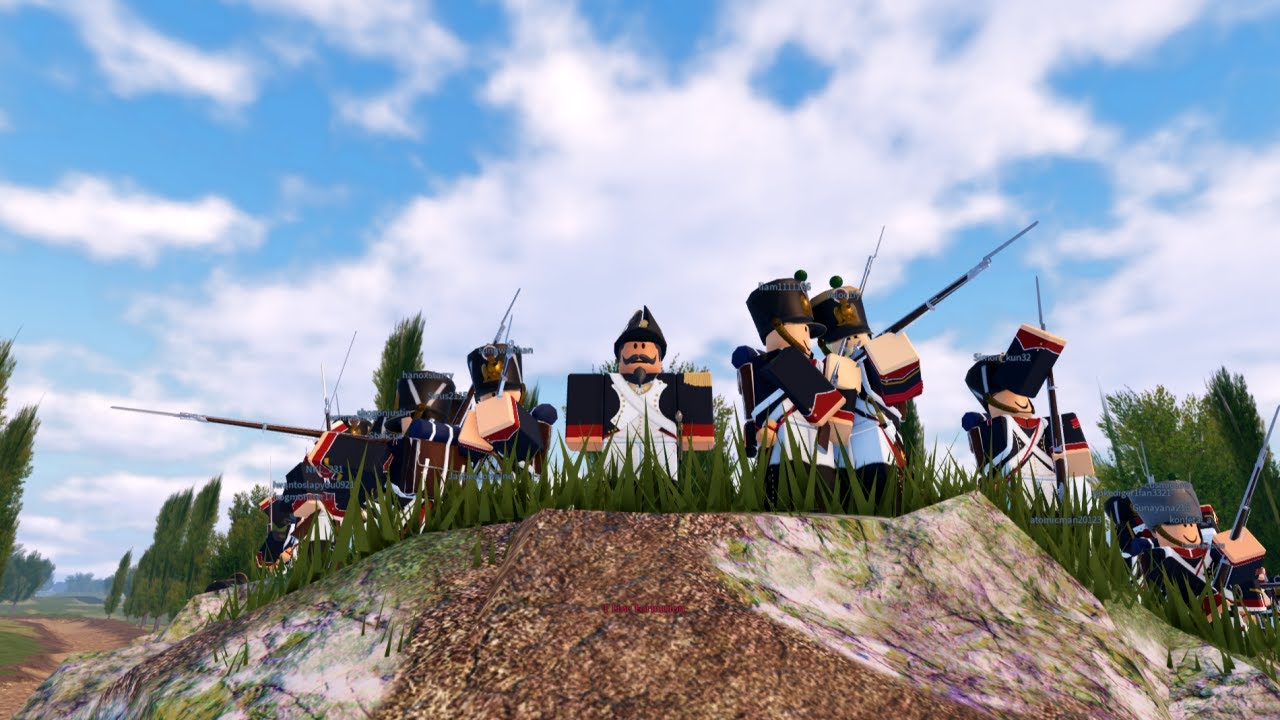 GRAND BATTLE AT WATERLOO & WAVRE | Roblox Napoleonic Wars - YouTube