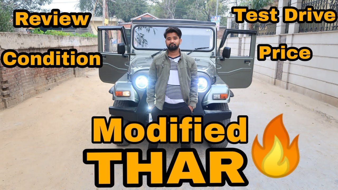 Modified Mahindra Thar 4X4 | second hand Thar / second hand car market ...
