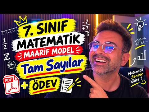 7.Sınıf Matematik Maarif Model | Tam Sayılar | 2026-2027