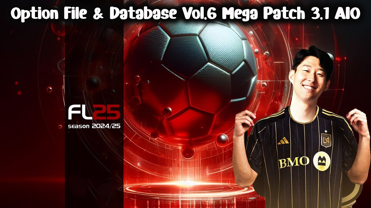 Option File & Database Vol.6 Mega Patch 3.1 AIO + Instalation - Football Life 2025 - YouTube