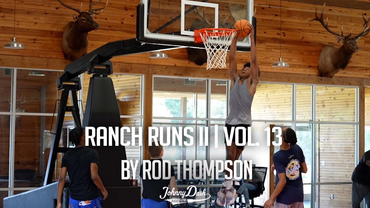 Rod Thompson's Ranch Runs II | Vol. 13 | Tulsa Pickup Basketball - YouTube