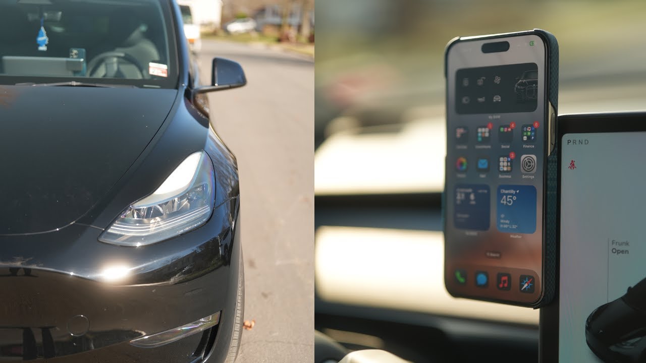 Magbak Tesla Model 3/Y Mount - YouTube