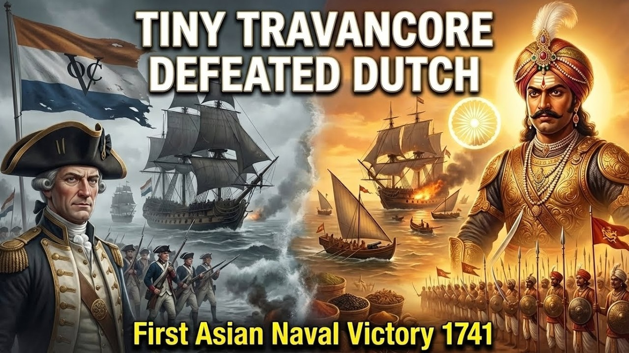 How a tiny indian state defeated the Mighty Dutch! | Battle of Colachel ...