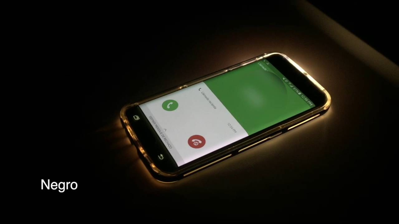 Led Flashing case samsung galaxy S6 y S7 - YouTube