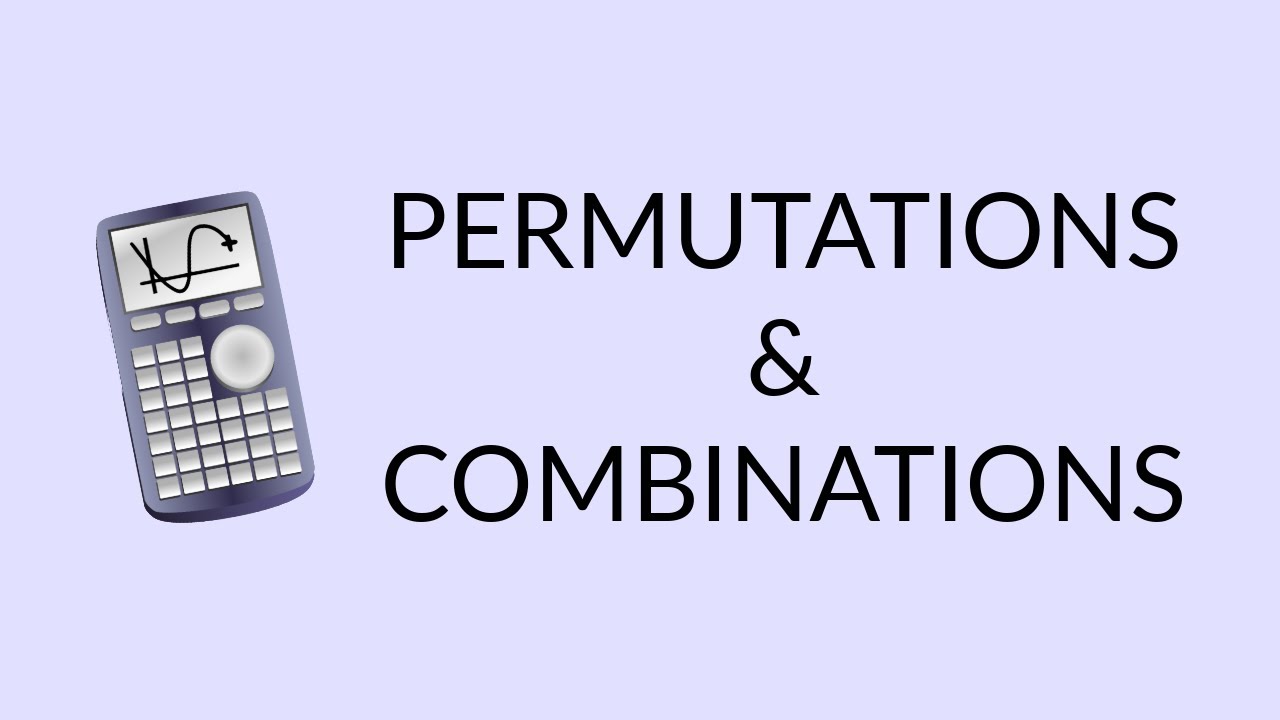 Ch4: TI83/84 Permuations and Combinations, nPr and nCr - YouTube