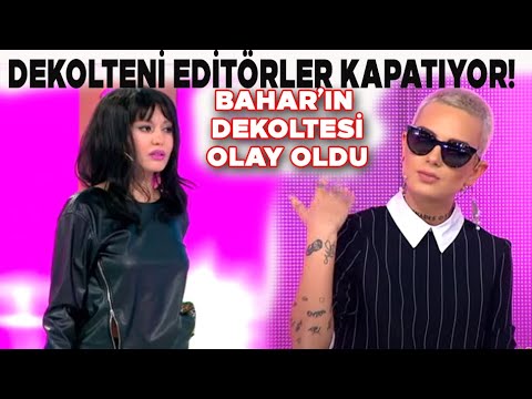 BAHAR CANDAN'IN AŞIRI DEKOLTELERİ YARIŞMACILARI SİNİRLENDİRDİ! İşte Benim Stilim