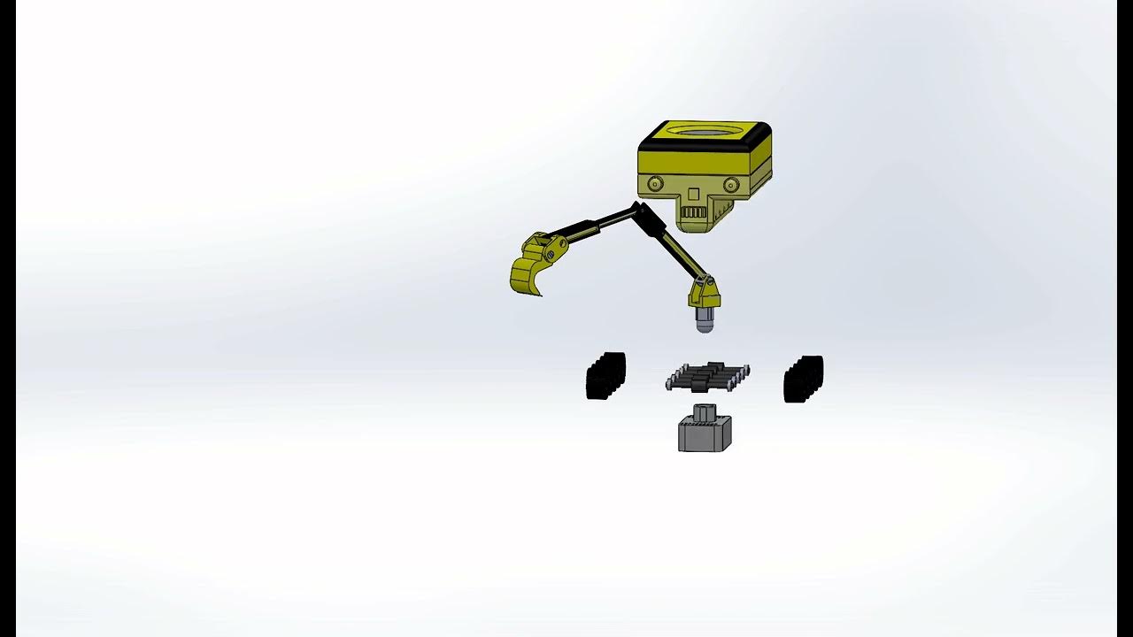CADD Robot Animation - YouTube