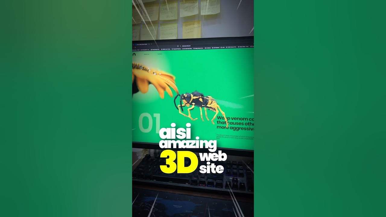 Create Amazing 3D Website - Without Coding 😱 #websitebuilder #tech #website - YouTube