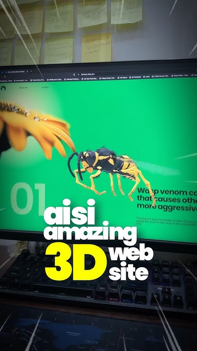 Create Amazing 3D Website - Without Coding 😱 #websitebuilder #tech #website - YouTube